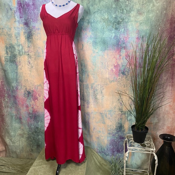 EARTHBOUND | Dresses | Earthbound Batik Maxi Dress With Great Back View ...